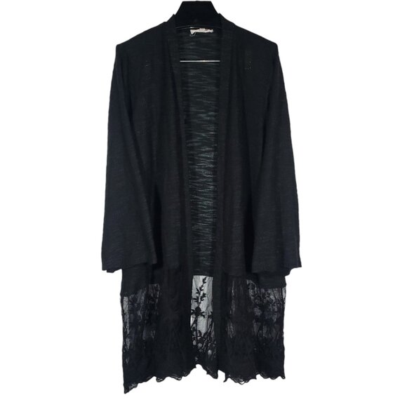 Indigo Thread Co | Sweaters | Indigo Thread Lacey Cardigan Openfront ...